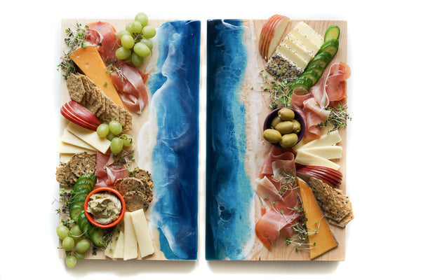 Ocean Wave Serving Board - 10"x16" - Well Told