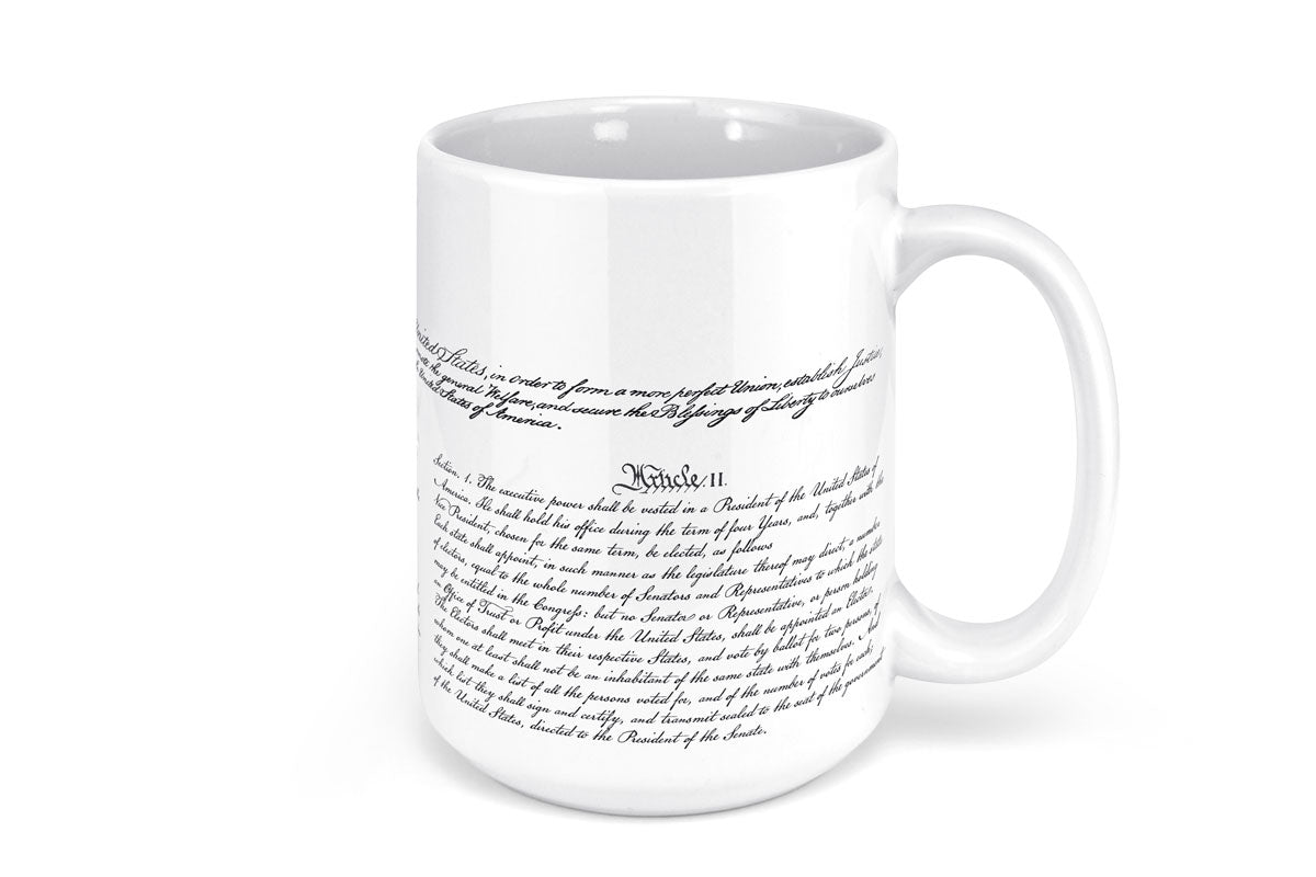 Constitution Ceramic Mug - 15oz - Well Told