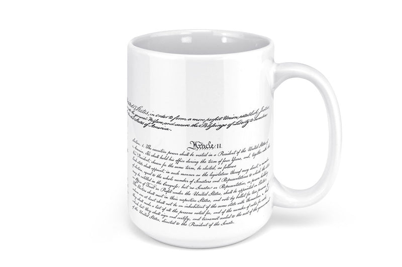 Constitution Ceramic Mug - 15oz - Well Told