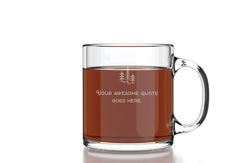 Custom Etched Quote Glassware | Well Told