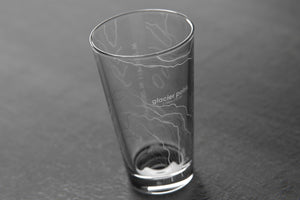 Custom Etched Map Glassware | Well Told